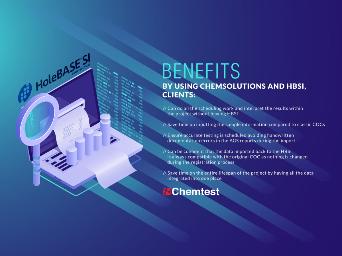 Chemtest launches new Chemsolutions Connector for HoleBASE SI ...