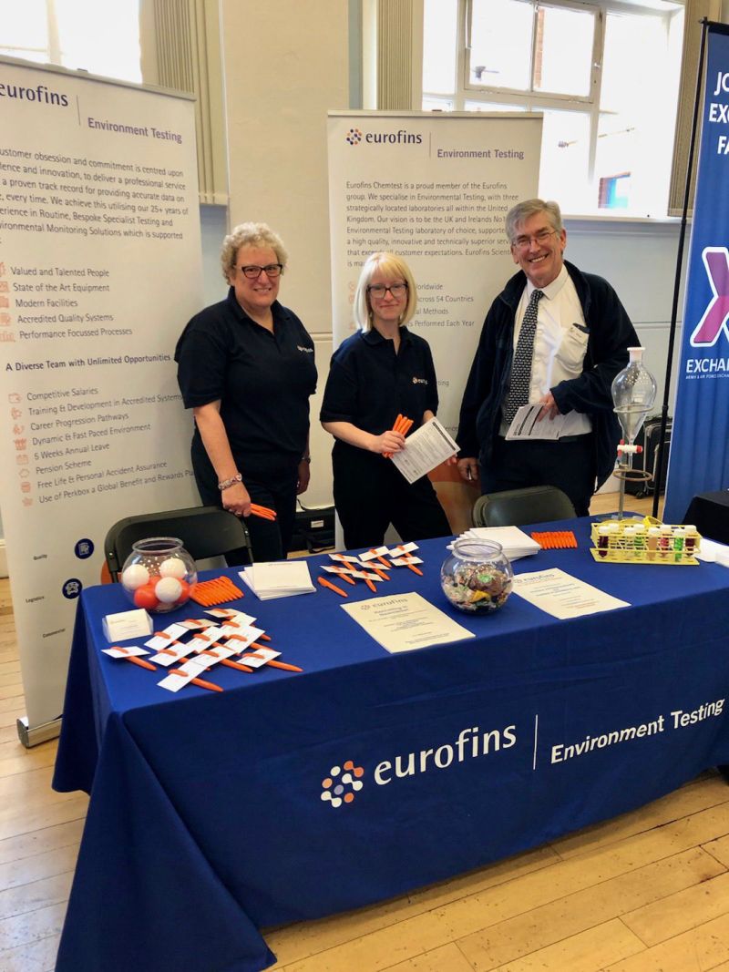 Eurofins Chemtest represented at Way to Work Jobs And Skills Fair ...